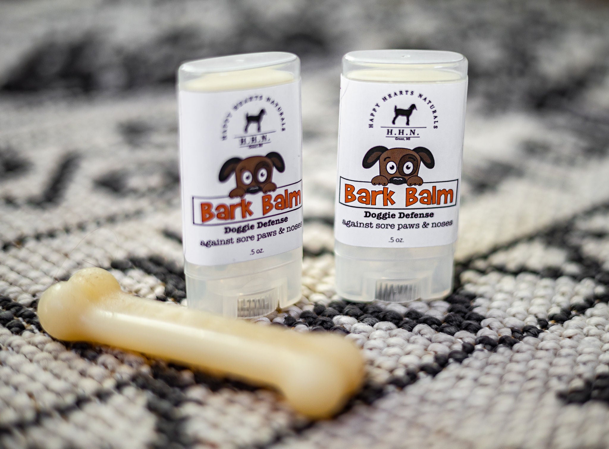 Bark Balm -Doggie Defense for Paws and Noses | Happy Hearts Naturals